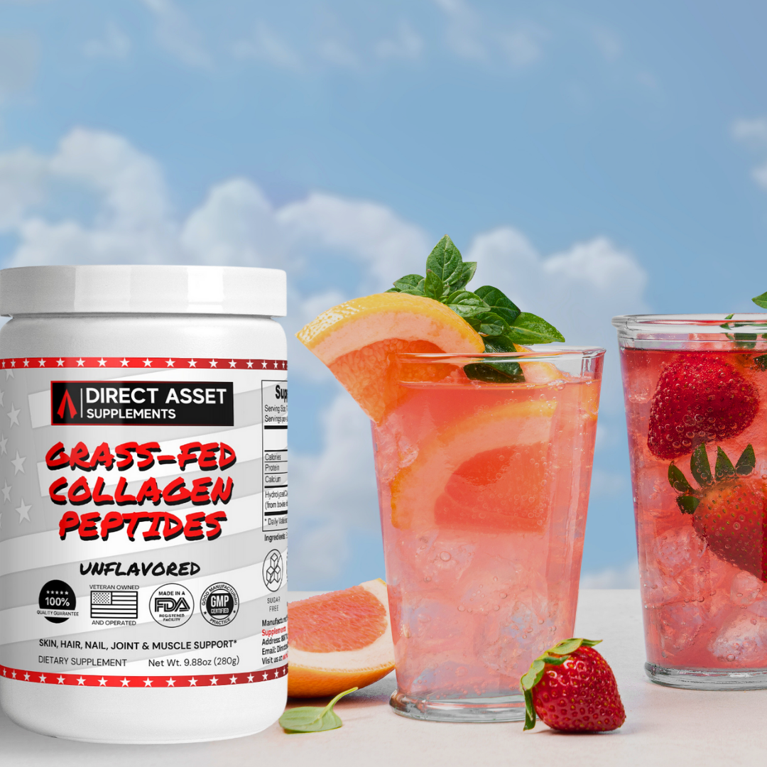 Grass-Fed Collagen Peptides Protein Powder – Direct Asset